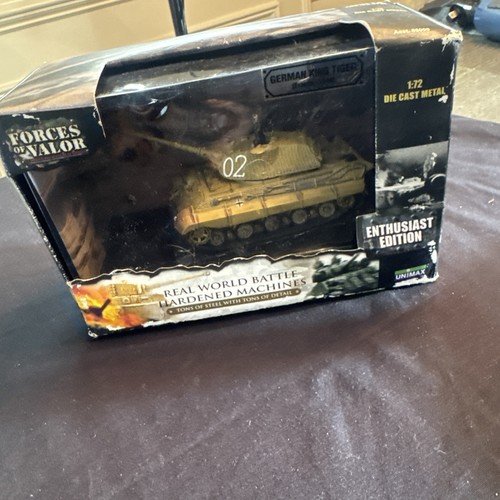 Forces of Valor German King Tiger Tank #332 1/72 Scale Military Model ...