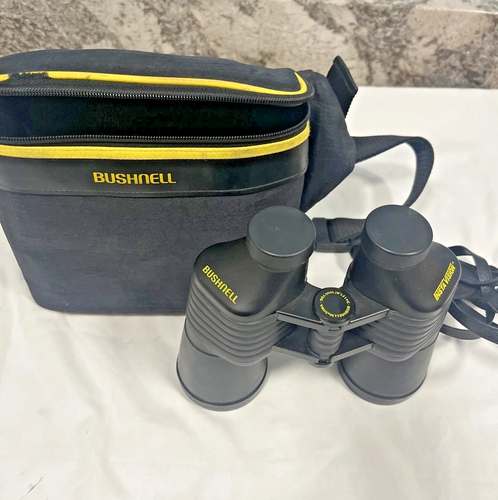 Bushnell 10x50 "Insta Vision" Wide Angle Binoculars w/Case | eBay