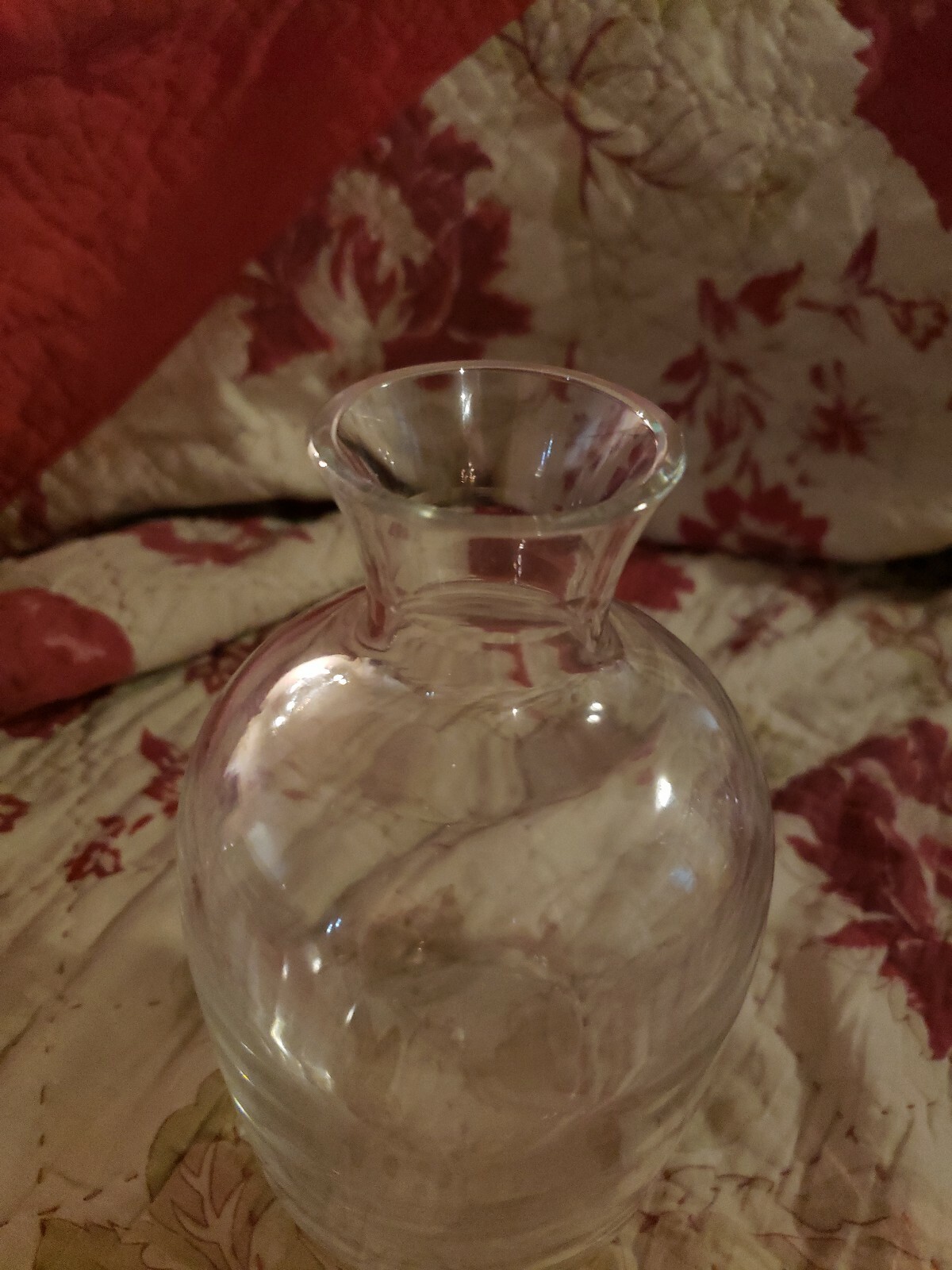 MARC AUREL NACHTMANN Modernist CRYSTAL Art Glass DECANTER Signed MINT ...