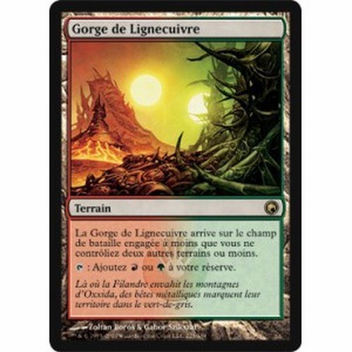 Gorge de lignecuivre PREMIUM / FOIL VF - French Copperline gorge ...