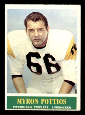 1964 Philadelphia Football #149 Myron Pottios EX *e1 | eBay