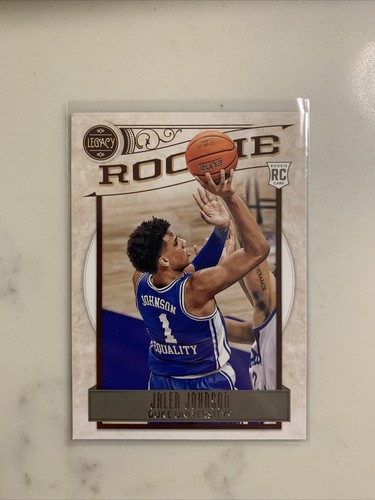 2021 Panini Chronicles Legacy Draft Picks Jalen Johnson | Rookie Card ...