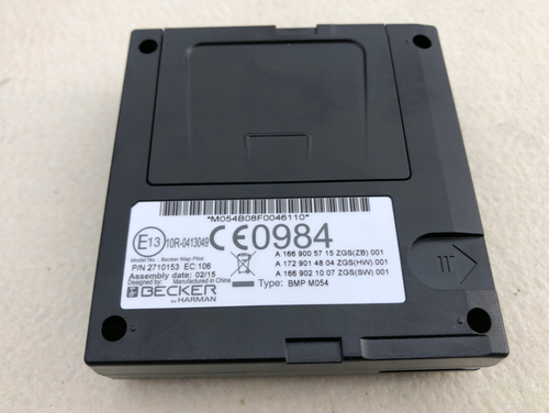 MERCEDES C W204 Navi Modul Becker A1669005715 Europe Maps (JUL ...
