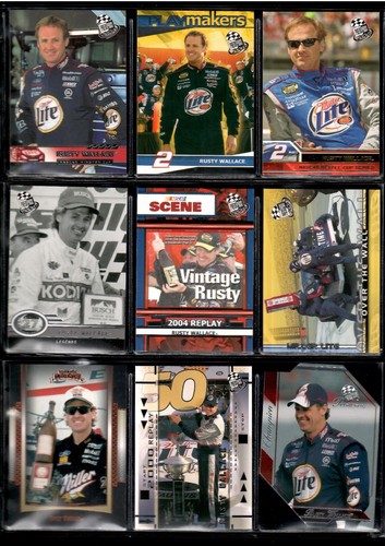 Rusty Wallace 25-card NASCAR Lot (NO DUPLICATES) | eBay