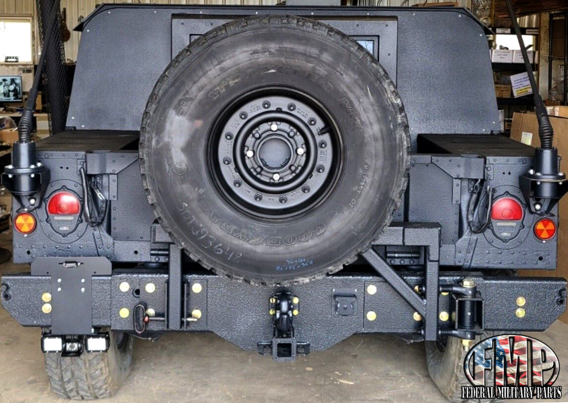 UHD A2 Airlift Bumper Hitch + Reinforcement Plate Military Humvee ...