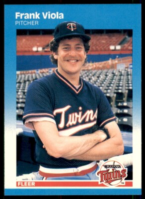 1987 Fleer Glossy Frank Viola . Minnesota Twins #554 | eBay
