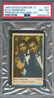 1964 Dutch Card Serie A #41 BLUE DIAMONDS Duo Ramona Ruud Riem de Wolff ...