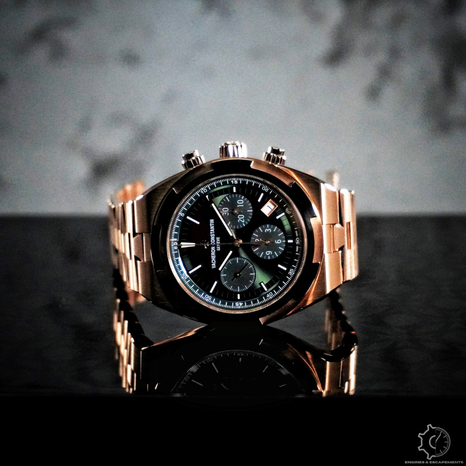 Vacheron Constantin Overseas Rose Gold Green Dial - 5520V/210R-B966 | eBay