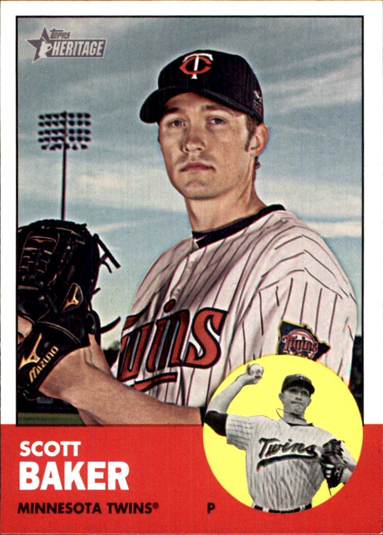 2012 Topps Heritage #26 Scott Baker MINNESOTA TWINS | eBay