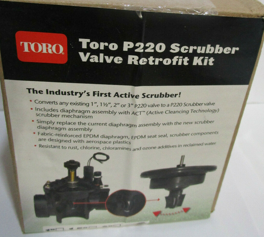 Toro P220S-Kit-00 P-220 Valve Scrubber Diaphragm Assembly For 3" Model ...