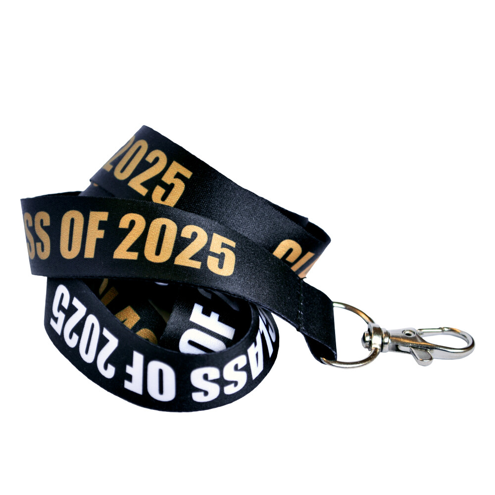 PinMart's Class of 2025 School Graduation Lanyard ID Name Badge Holder ...