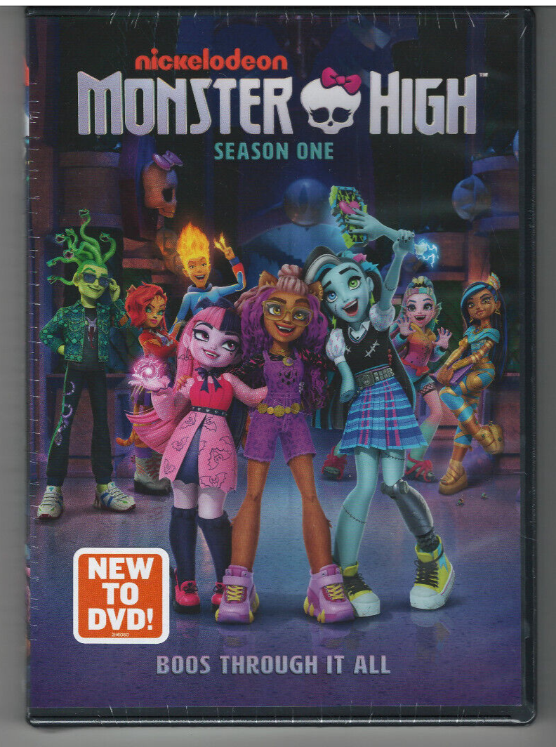 Monster High Season 1 (DVD, 2023, 3-Disc) NEW | eBay