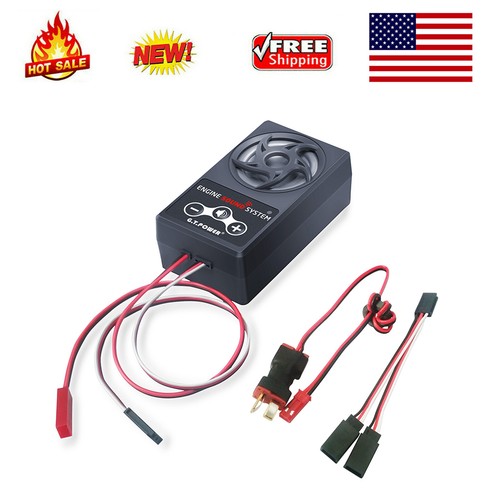 Car Engine Sound Simulated System Module 58 Sounds for 1/10 RC Crawler ...