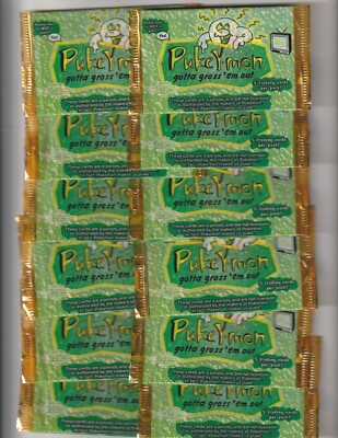 Twelve (12) 2000 Pacific PUKEY-MON Factory Sealed Packs - Pokémon ...