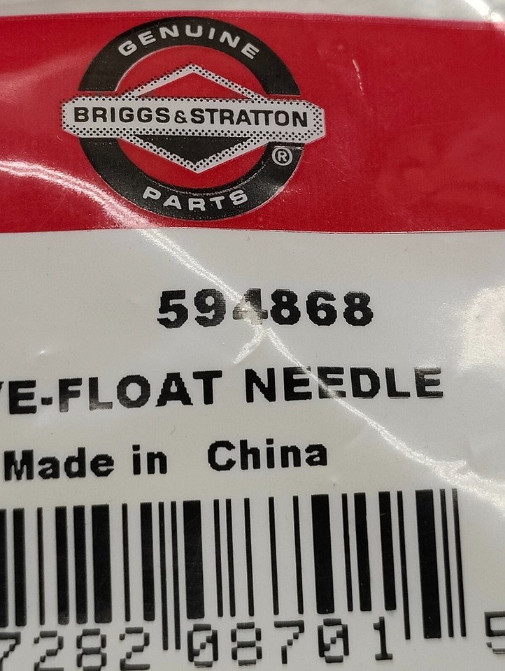 Briggs and Stratton 594868 Float Needle Valve OEM | eBay