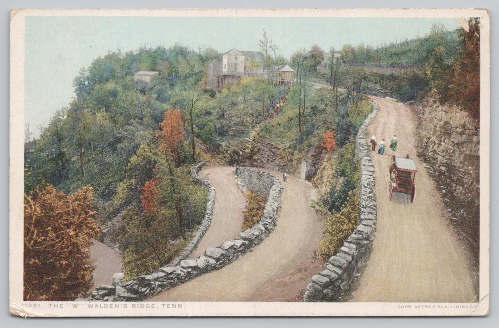 Postcard The W Walden's Ridge Tennessee | eBay