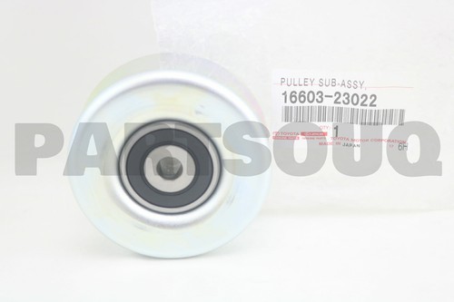1660323022 Genuine Toyota PULLEY ASSY, IDLER 16603-23022 | eBay