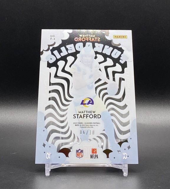 2022 Panini Illusions - Funkadelic Red #F-4 Matthew Stafford /199 for ...