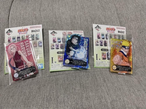 Ichibankuji Naruto I Prize Acllect Set Sasuke Sakura Figures | eBay