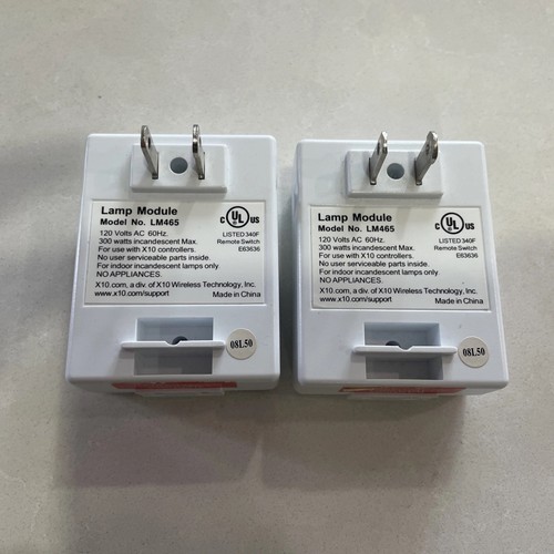 Lot Of 2 X10 Lamp Module Powerhouse X-10 RF LM465 | eBay
