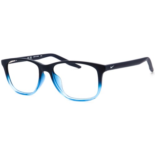 Nike Men's Eyeglasses 5019 422 Matte Midnight Navy Fade Square Frame 50 ...