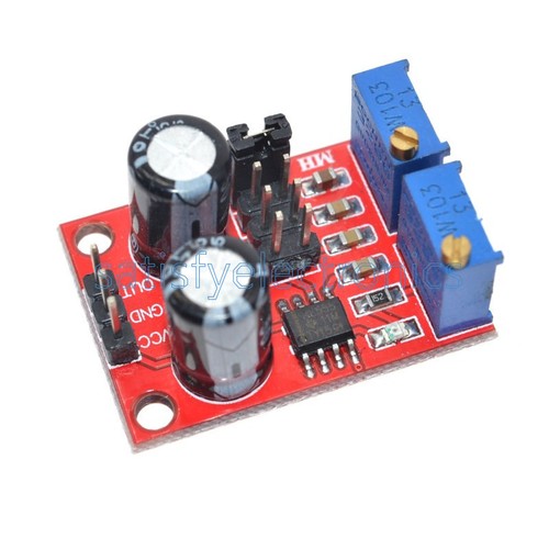 5PCS NE555 Duty Cycle Frequency Adjustable Square Wave Signal Generator ...