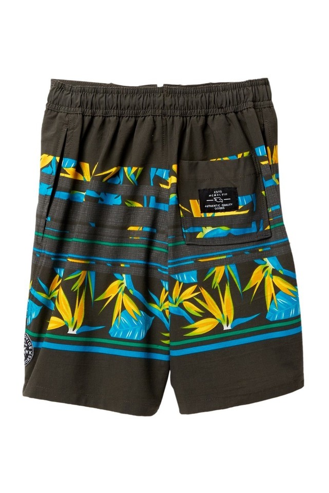 Tony Hawk Boy's S/8 Gray Swim Trunks Short Board Shorts Lined Reflex ...