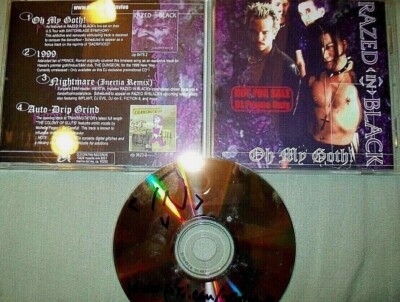 Razed In Black PROMO CD Oh My Goth | eBay