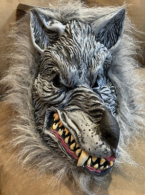 ADULT WEREWOLF MASK COSTUME ACCESSORY | eBay