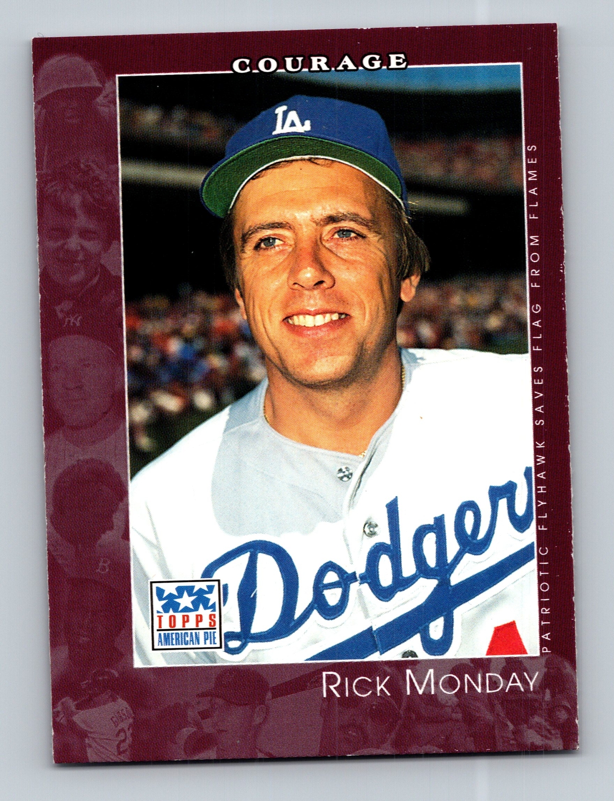 2002 Topps American Pie Spirit of America #87 Rick Monday Excellent | eBay
