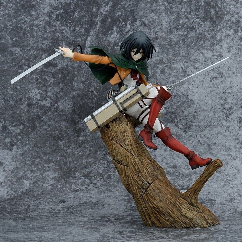 Hot !Anime Attack on Titan Mikasa Ackerman Action Doll PVC Figure New ...