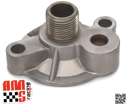 AMS Racing Oil Filter Adapter for Chevy SBC 350 Engine to Oil Filter ...