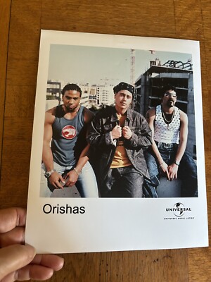 Orishas Cuban Hip Hop Group 8x10 VNTG Rare Color Press Photo #2 | eBay