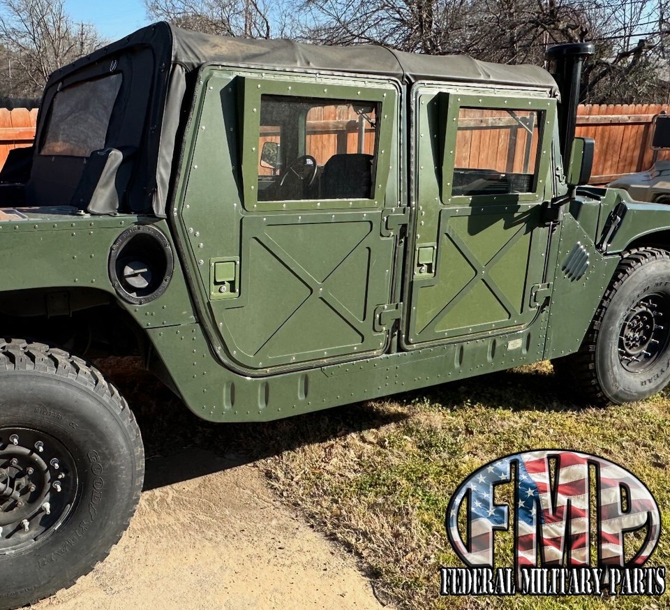 New Hard X-door- Front Left Driver's Military Humvee M998- NATO 383 ...