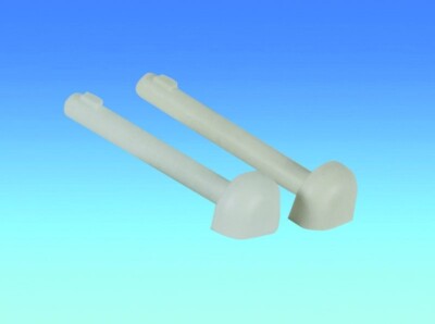 2 x NBBS Battery Box Door Hinge Pins White NBBS Doors Bailey Caravan ...