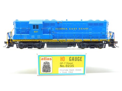 HO Scale Atlas 8235 FEC Florida East Coast GP7 Diesel Locomotive #607 ...