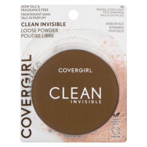 Covergirl Clean Invisible Loose Powder - 110 Translucent Light | eBay ...