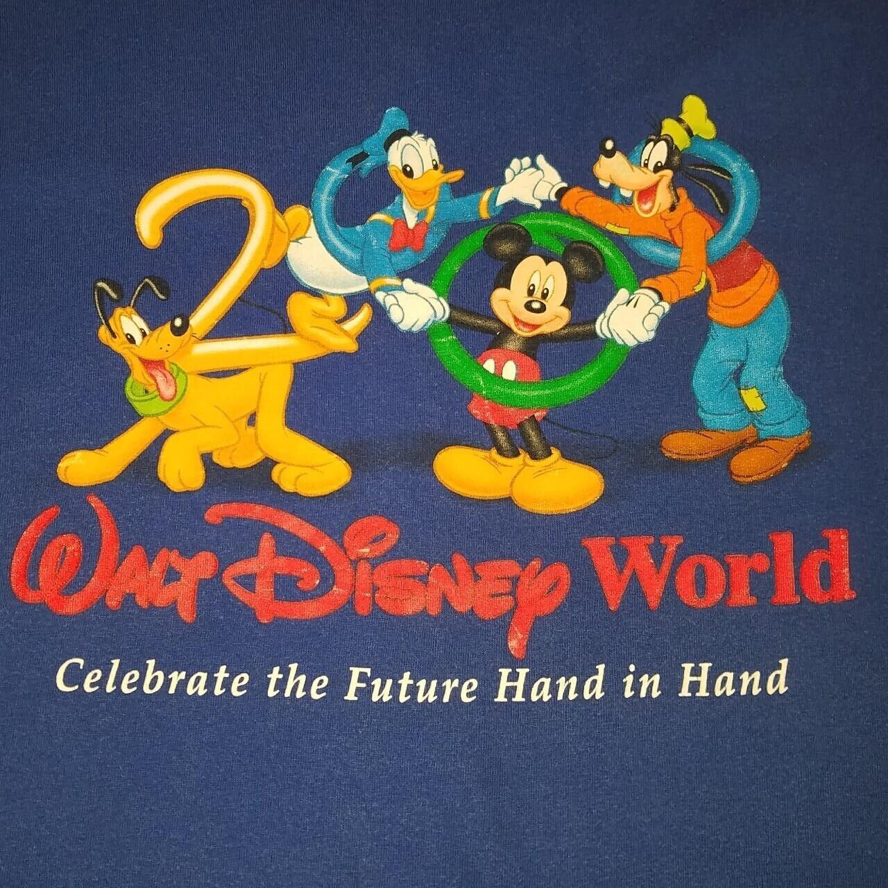 Rare vintage 2000 Walt Disney World Tee Size XXL 2XL - Gem
