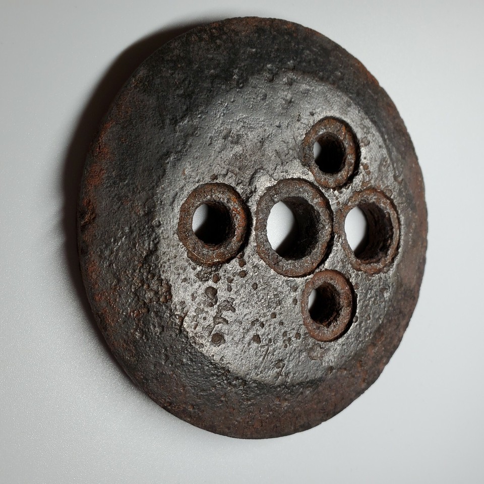 WW2 Original German S mine bouncing betty lid part mine anti personnel ...