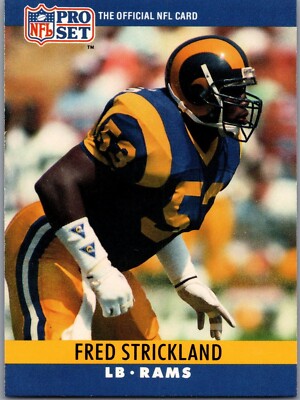 1990 NFL Pro Set - #174 Fred Strickland | eBay