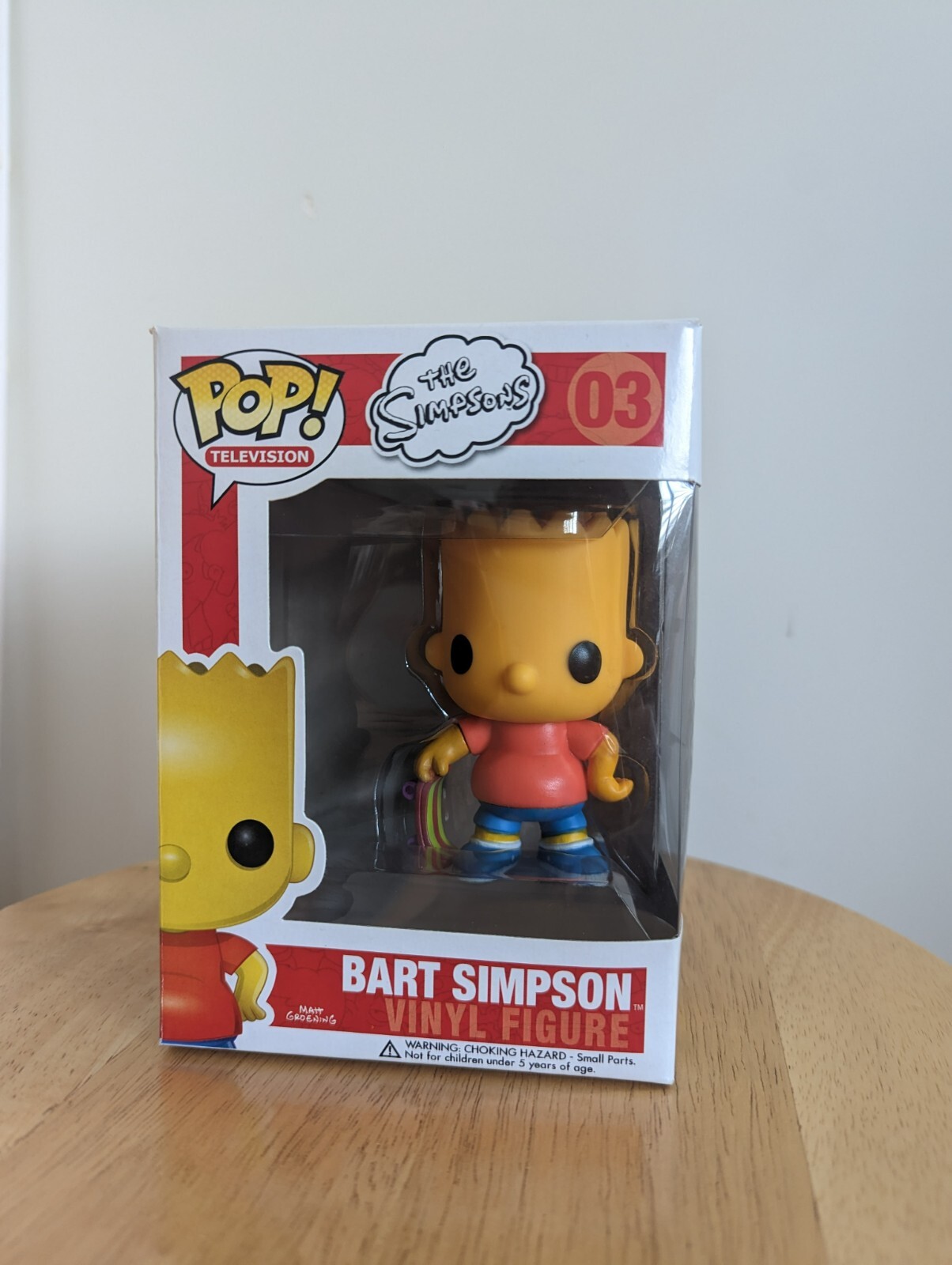 Funko Pop Bart Simpson The Simpsons #03 OG 2011 Vaulted New Check Pics ...