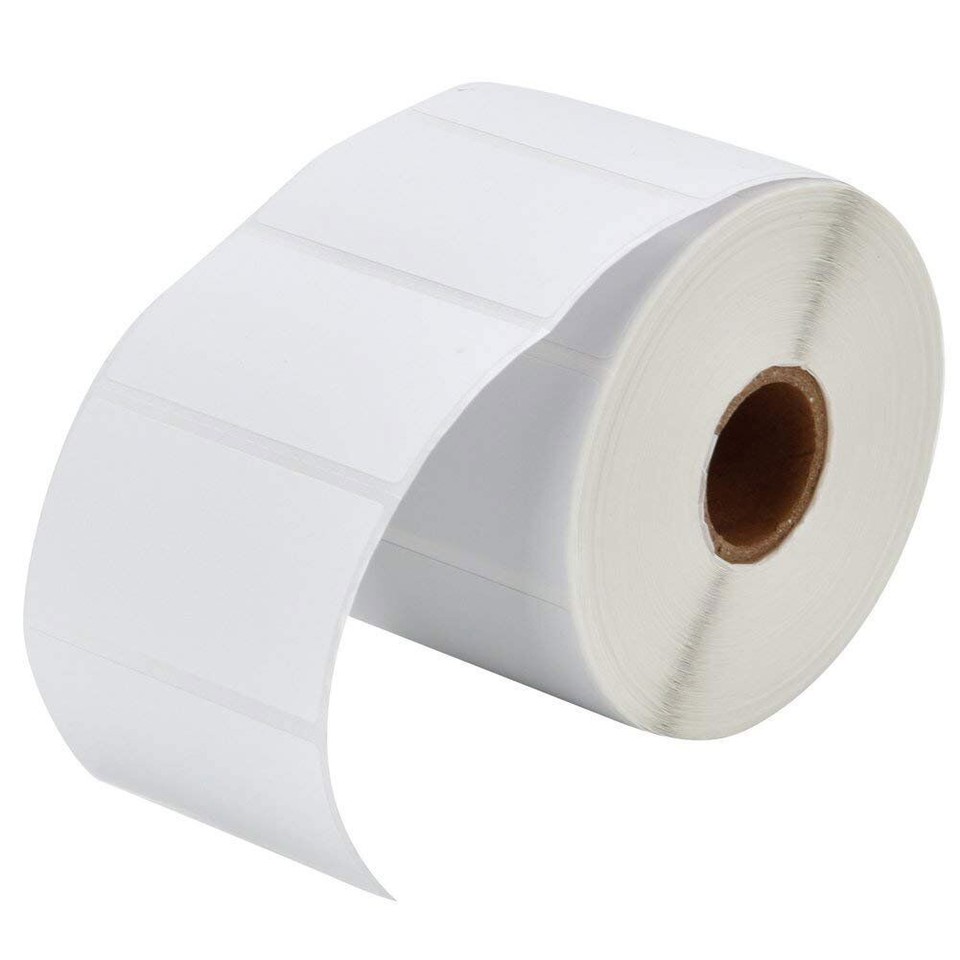 18 Rolls 2.25"x1.25" Direct Thermal Labels Adhesive SKU Labels for ...