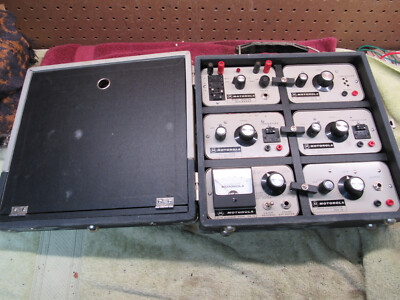 Vintage Motorola TEK Test Sets 6222A 1A 7A 6221A 20 Tone Generator ...