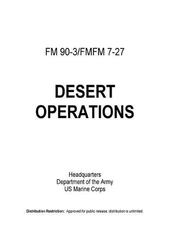 Desert Operations by Department Of the Army (English) Paperback Book ...
