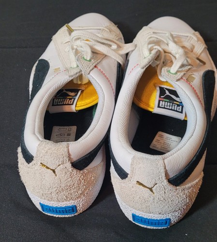 Puma LOVE WH Women's "UNITY" Size 9 White/Black 374817-01 Lace Up ...