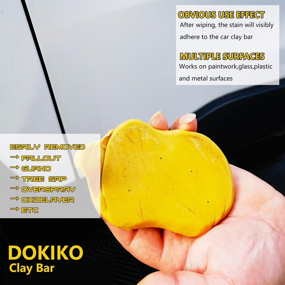 8 Pack Car Clay Bars Auto Detailing 400g Premium Magic Car Clay Bars ...