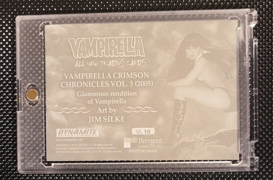 Vampirella 2012 3D Lenticular Chase Card VL10 | eBay