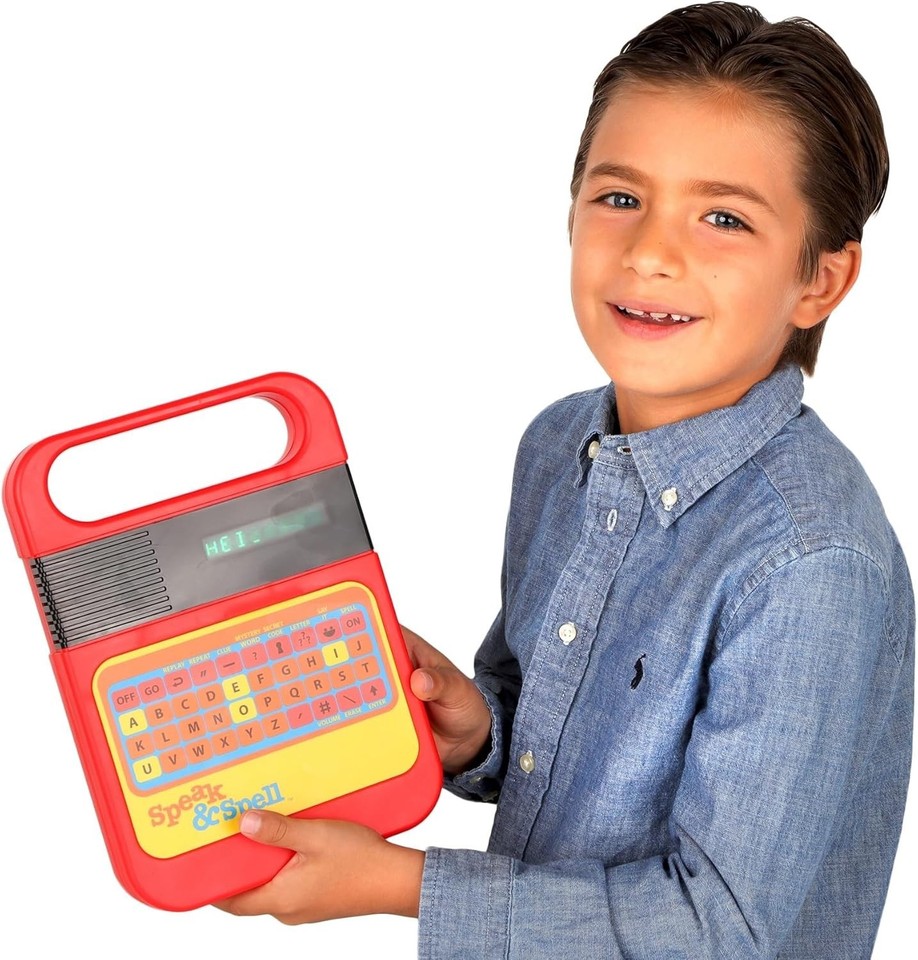 Nostalgic Speak & Spell: Classic 80s Educational Toy for Spelling ...