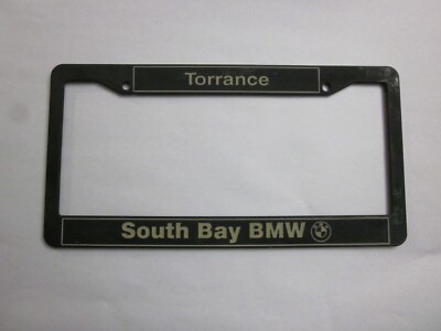 Torrance South Bay BMW Dealer Metal License Plate Frame | eBay