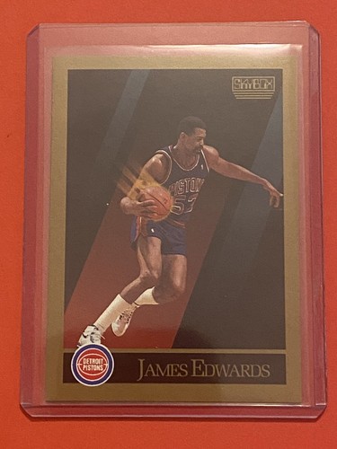 1990-91 SkyBox #85 James Edwards Detroit Pistons | eBay